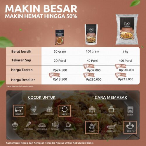 Bumbu Nasi Goreng Kambing Untuk Profesional - Cairo Food