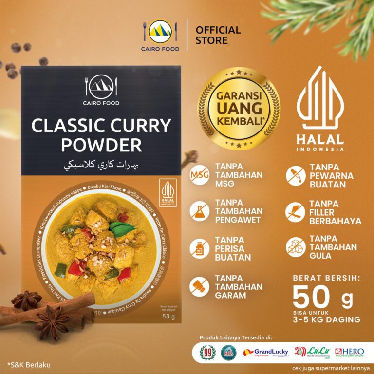 Bumbu Kari Klasik Untuk Profesional - Cairo Food