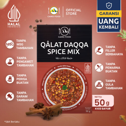 Bumbu Qalat Daqqa Untuk Profesional - Cairo Food
