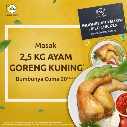 Bumbu Ayam Goreng Kuning Untuk Profesional - Cairo Food