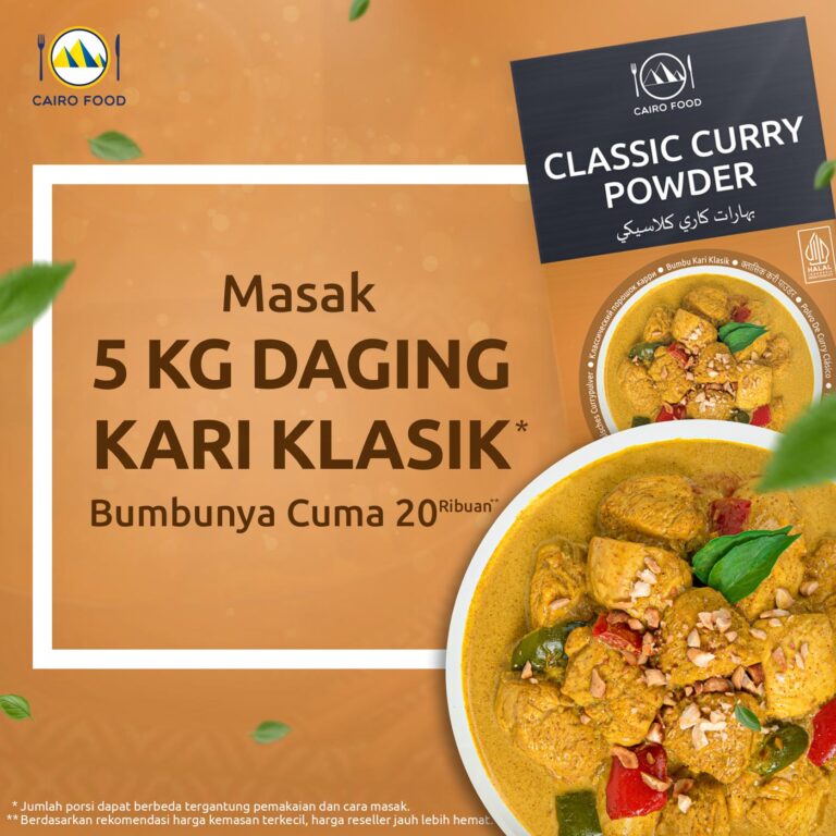Bumbu Kari Klasik Untuk Profesional - Cairo Food