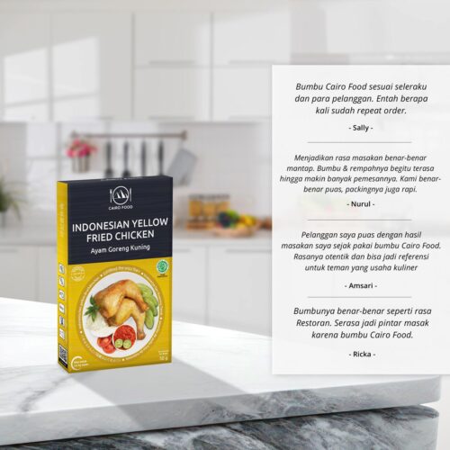Bumbu Ayam Goreng Kuning Untuk Profesional - Cairo Food