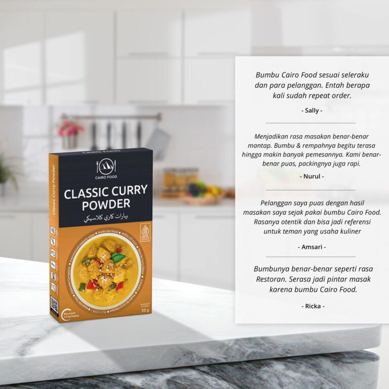 Bumbu Kari Klasik Untuk Profesional - Cairo Food