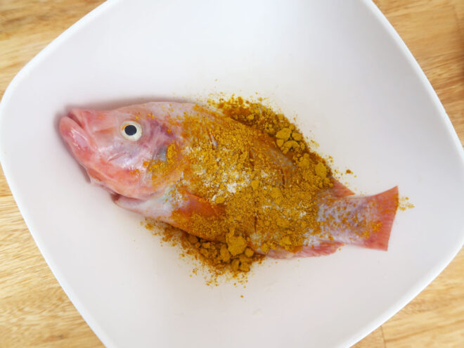 Resep Ikan Goreng Kunyit - Cairo Food