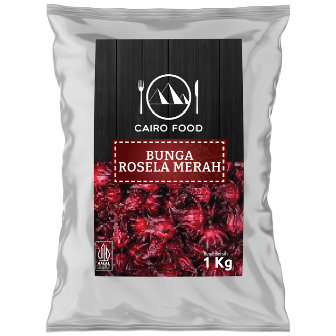 Jual Bunga Rosela Merah Asli Tanpa Campuran | Cairo Food